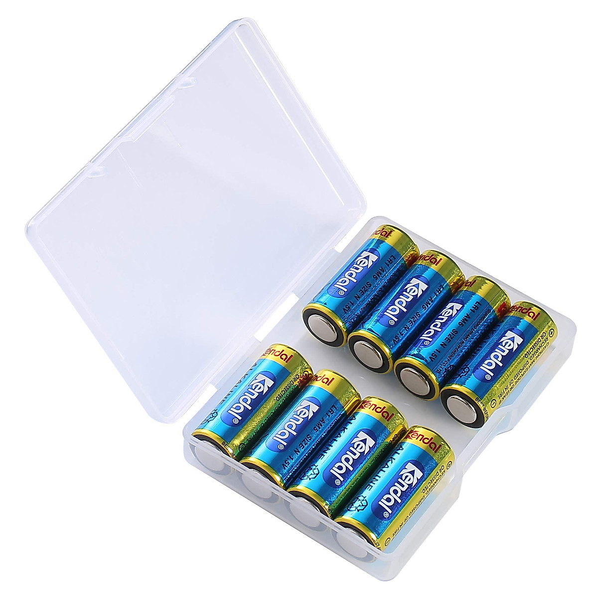 KENDAL Ultra Power Alkaline 1.5v MN9100 LR1 N Size Batteries 8 Count