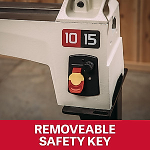 JET 10" x 15" Variable-Speed Woodworking Lathe, 1/2 HP, 1Ph 115V (Model JWL-1015VS)