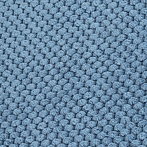 Lavish Home Memory Foam Chair Cushion, 15.5 in x 15.5 in, Blue 2 Count