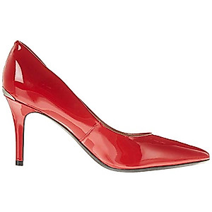Calvin Klein Women's Gayle Pump, Crimson Red, 8