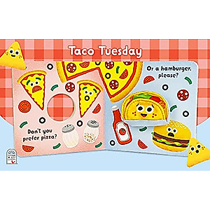 Taco Tuesday Finger Puppet Board Book for Little Taco Lovers, Ages 1-4 (Finger Puppet Book)