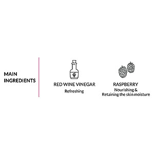 HIP CHIC That Shiny Hair Grape Vinegar Rinse [1 Count] Clarifying for Smooth and Fresh Hair,