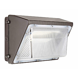 CHIUER 100W 480V High Voltage LED Wall Pack Light Security Lamp Outdoor Lighting Roadway Fixture IP65 5000K Daylight ETL DLC Lighting Facts