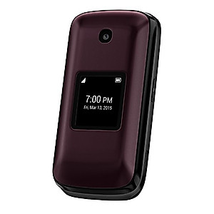 Alcatel OneTouch Retro, Reddish Black (Sprint)