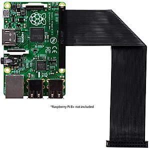 Adafruit 1986 Downgrade GPIO Ribbon Cable for Raspberry Pi Model B+ 40p to 26p