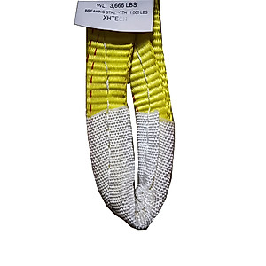 2 Inches High Strength Reinforced Soft Loop,Motorcycle Tie Down Straps,11000Lbs Breaking Strength 4 Pack-Yellow