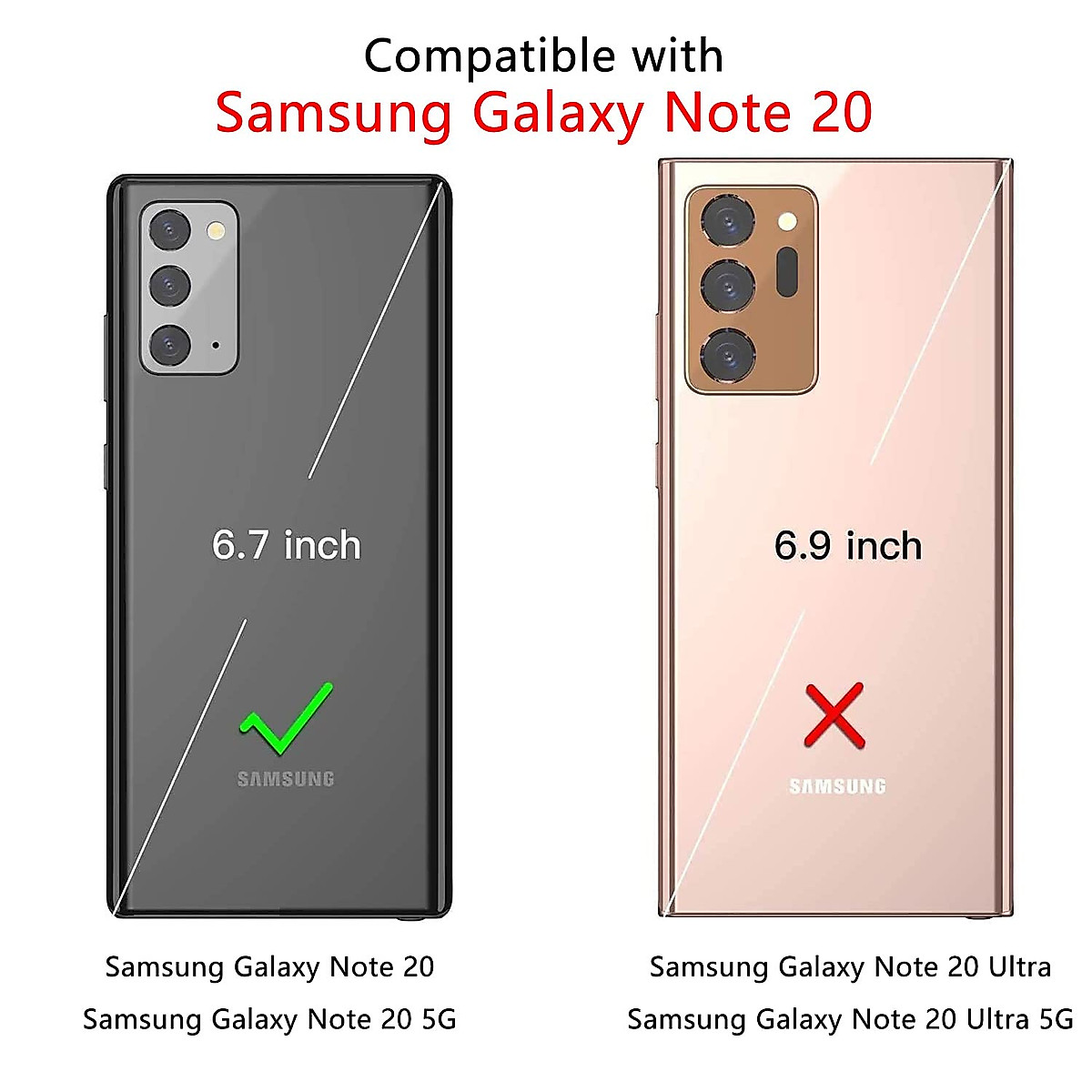 Military Grade Drop Impact for Samsung Galaxy Note 20 Case Note 20 5G Case 360 Metal Rotating Ring Kickstand Holder Armor Heavy Duty Shockproof Case for Galaxy Note 20 5G Phone Case (Red)