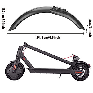 Tinkel Front Fender Front Mudguard Fender Replacement Compatible with Xiaomi M365 Pro,1S Electric Scooter