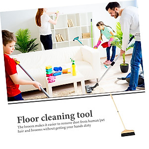 BCOATH Camping Broom India Broom Push Broom House Broom Natural Broom Dust Broom Asian Broom Washing Machine Shut Off Valve Broom for Hardwood Floors Hand Broom Floor Broom Home Plastic