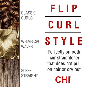 CHI Classic Tourmaline Ceramic Hairstyling Iron 1 1/2" in Onyx Black