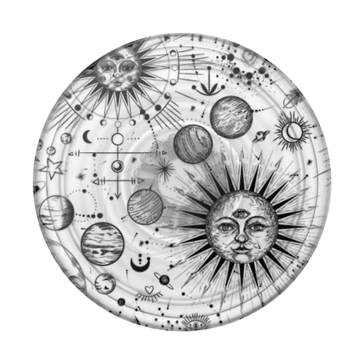 PopSockets Plant-Based Phone Grip with Expanding Kickstand, Eco-Friendly PopSockets for Phone - Translucent Cosmic Sun