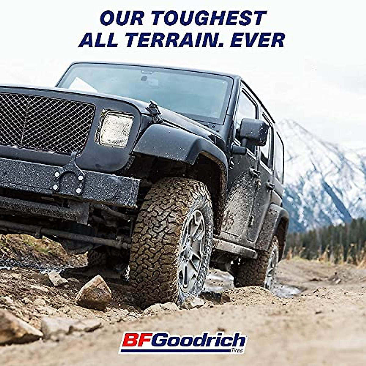 BFGoodrich All Terrain T/A KO2 Radial Car Tire for Light Trucks, SUVs, and Crossovers,LT265/65R17/E 120/117S