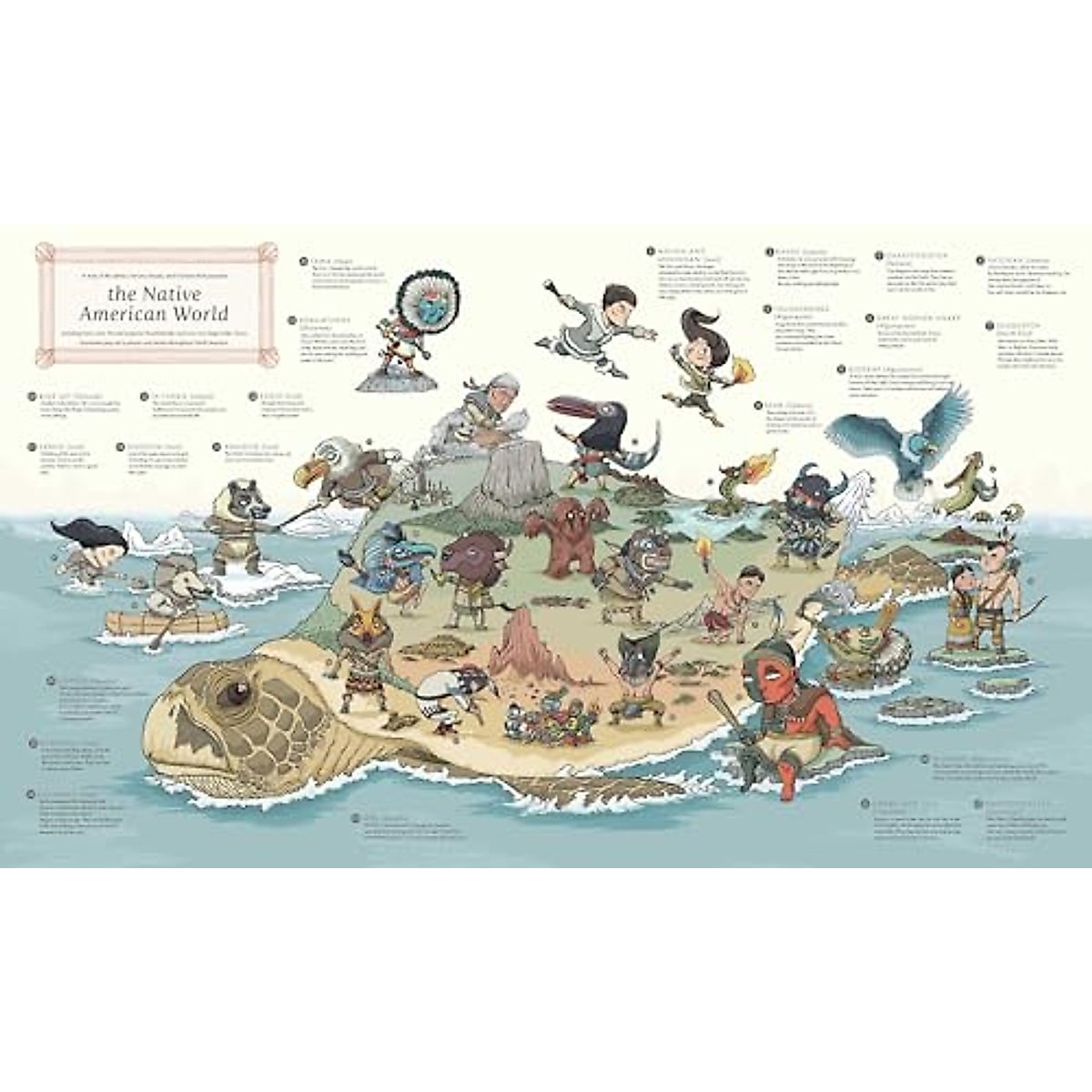 Myth Atlas: Maps and Monsters, Heroes and Gods from Twelve Mythological Worlds (Blueprint Editions)