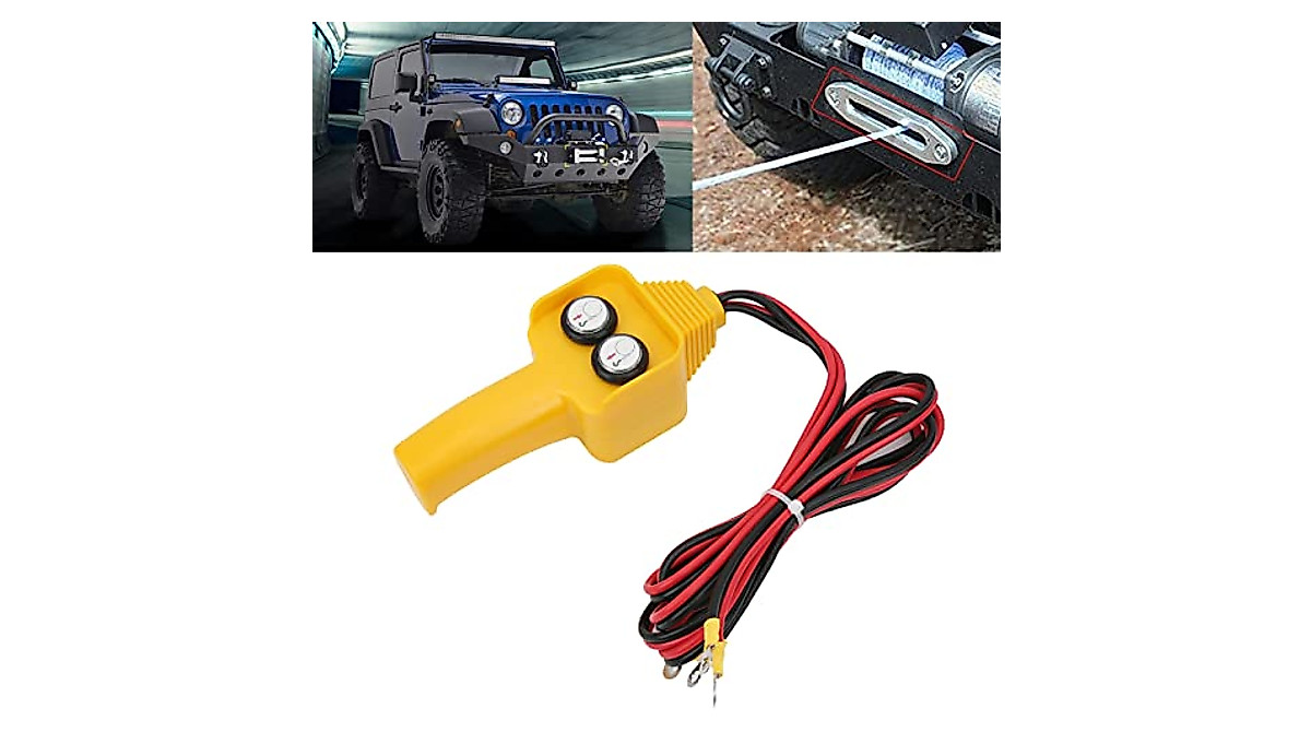 Wired Winch Remote Control - Durable & Reliable Operation