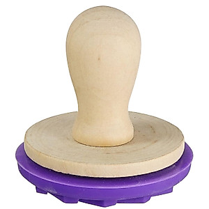 Cookie Stamp Harvest Holiday Food Stamper - Pumpkin and Harvest Leaf Design - Desserts Food or Ink Stampers - 2 Piece Set