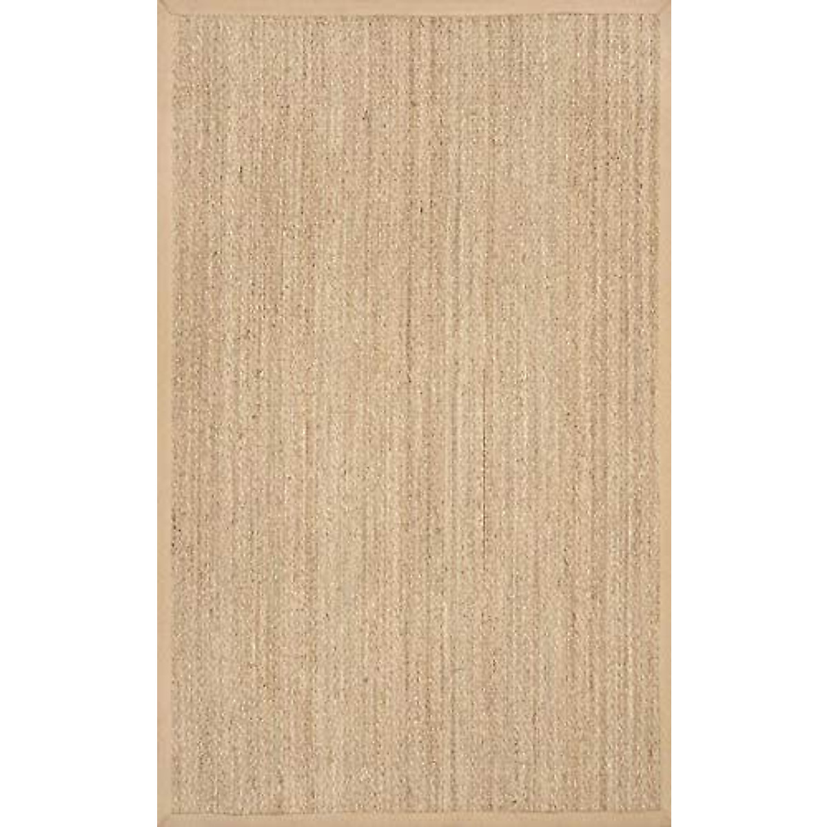 nuLOOM Elijah Natural Seagrass Farmhouse Area Rug, 6' x 9', Beige