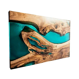 Epoxy Table, Epoxy Resin River Table, Live Edge Wooden Table, Natural Wood, Dining Table, Natural Epoxy Table, Resin Table