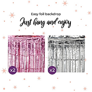 Let's Boogie Groovy Party Decorations Kit [95 Piece Set]- 70s Party Decorations, Hippie Party Decorations All-in-One Kit, Groovy Decor for Retro Birthday, Flower Power Party Decorations