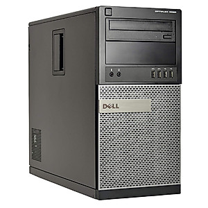 Dell Optiplex 9020 Mini-Tower Desktop, Quad Core i5 4570 3.2Ghz, 8GB DDR3 RAM, 500GB Hard Drive, Windows 10 (Renewed)