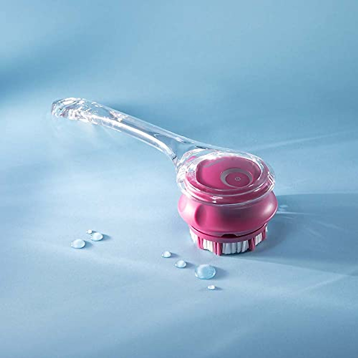 Beurer FC55 Electric Body Scrubber for Exfoliating and Massage, Waterproof for Showering, Cordless and Rechargeable, Spinning Skin Cleansing Brush with 2 Attachments