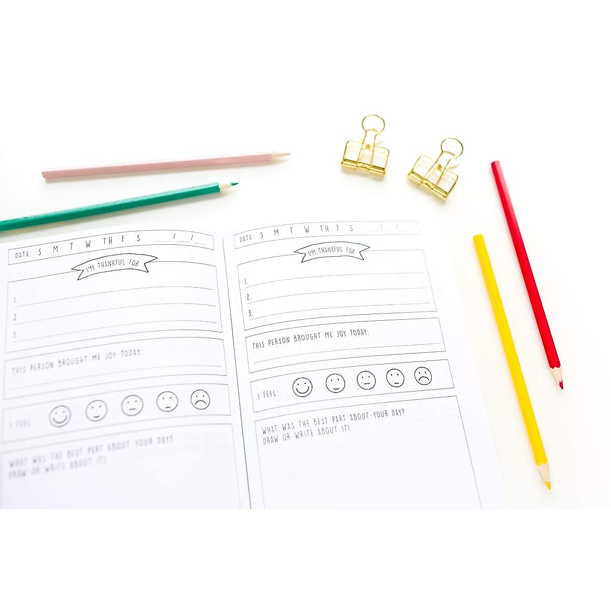 The 3 Minute Gratitude Journal for Kids: A Journal to Teach Children to Practice Gratitude and Mindfulness