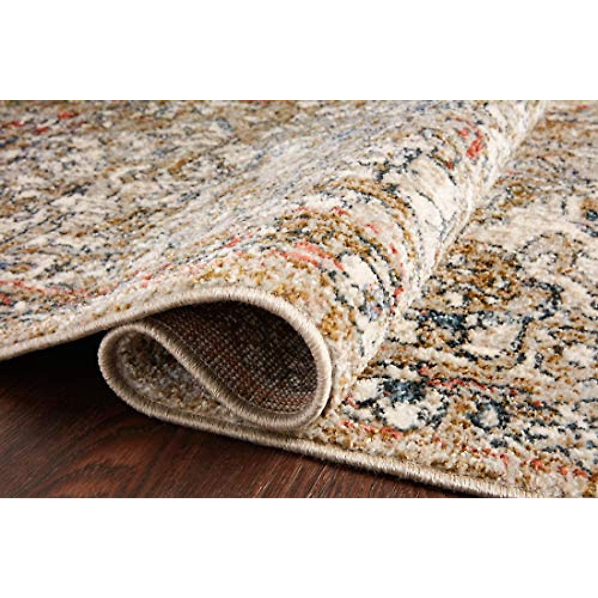 Loloi II Saban Collection SAB-07 Straw/Beige, Traditional 9'-4" x 13' Area Rug