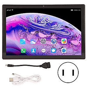 10in Tablet Gaming Tablet,4G Call Tablet for Android11, 6GB 128GB RAM,Front 800w Rear 2000w,Portable Tablet for Kids Friends