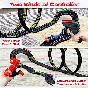 Two Cars for Dual Racing with 4 Controllers