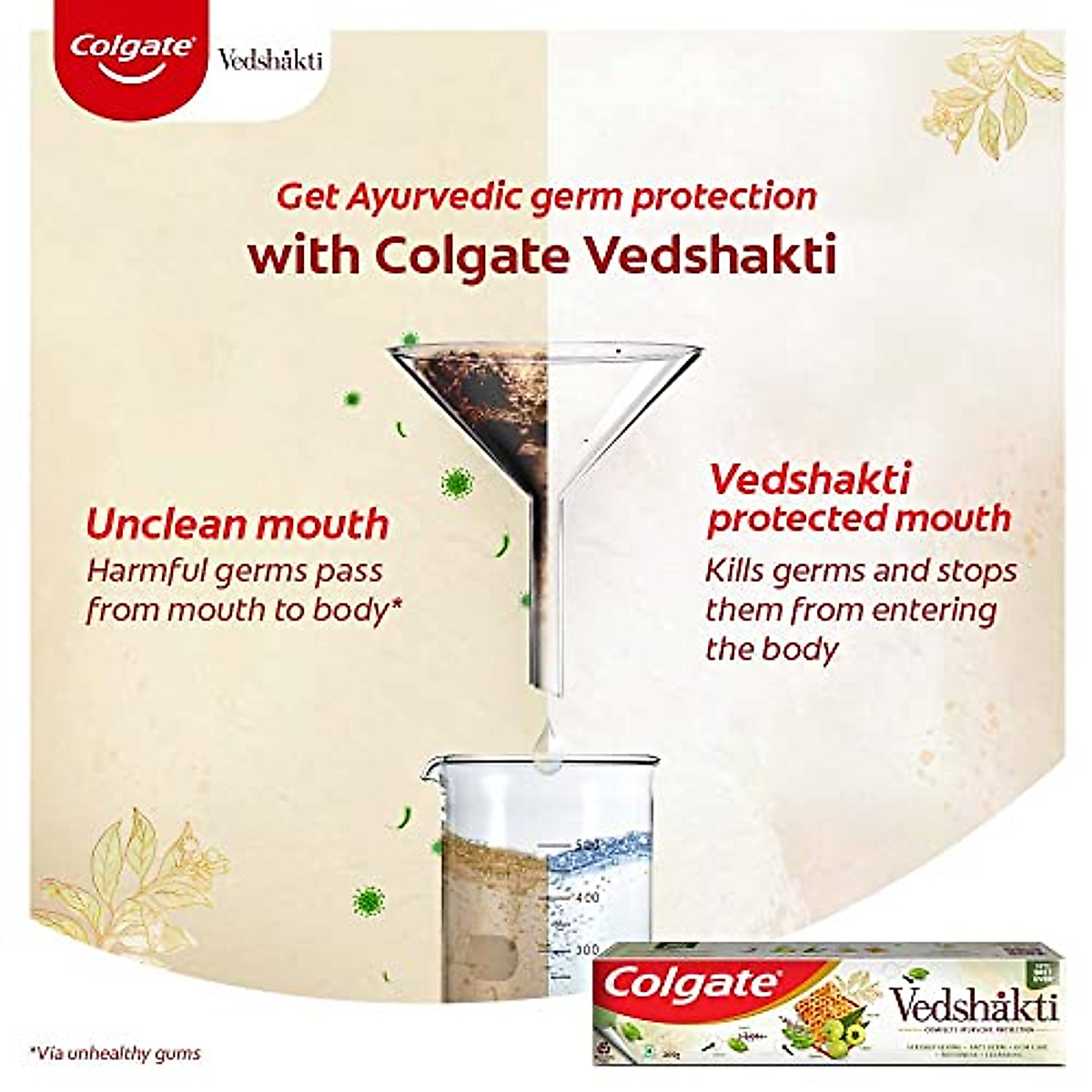 Colgate Swarna Vedshakti - 200g (Pack of 3)