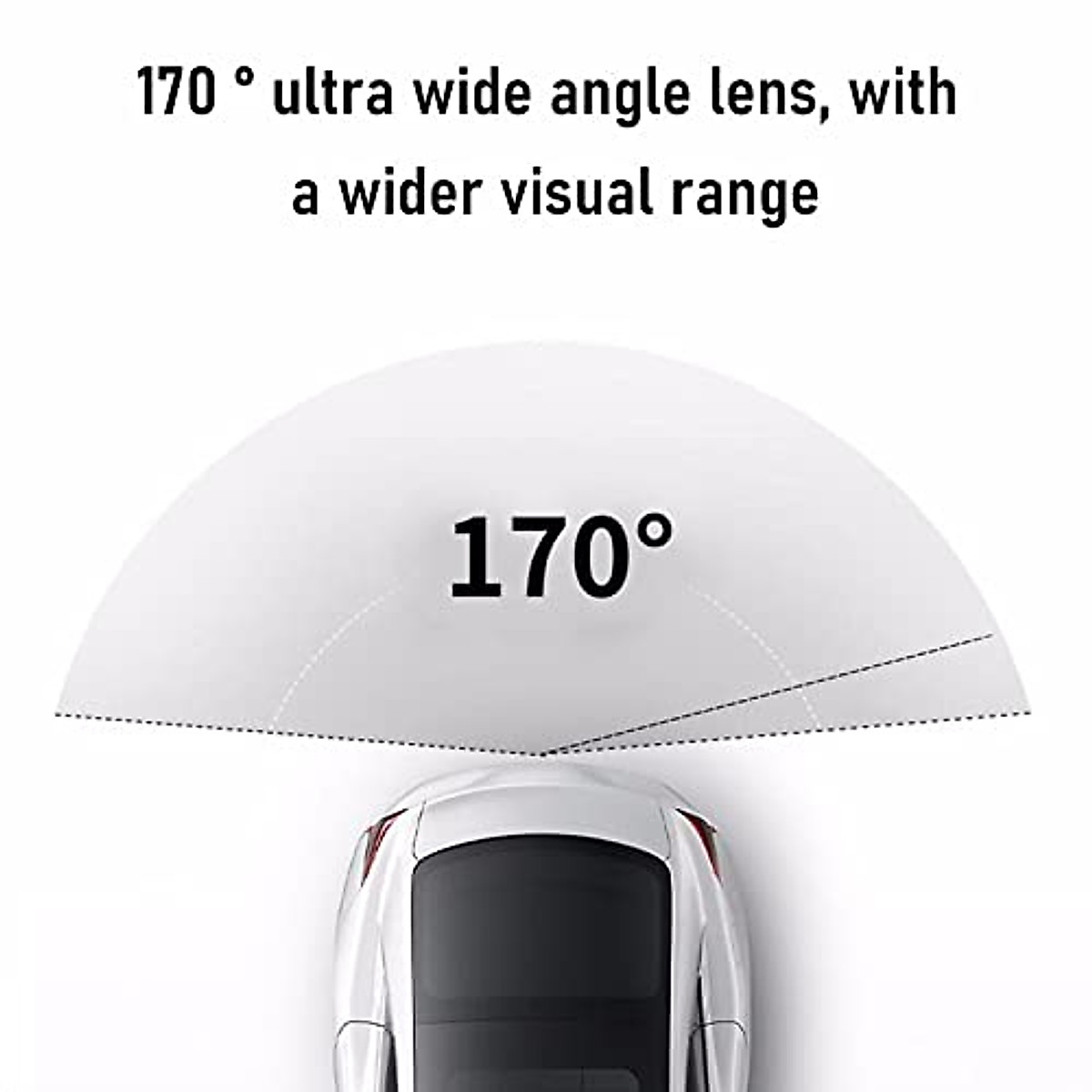 Rear View Camera Small Car Plug-in Waterproof Car Reversing Image Rear View Camera Front View High-Definition Night Vision