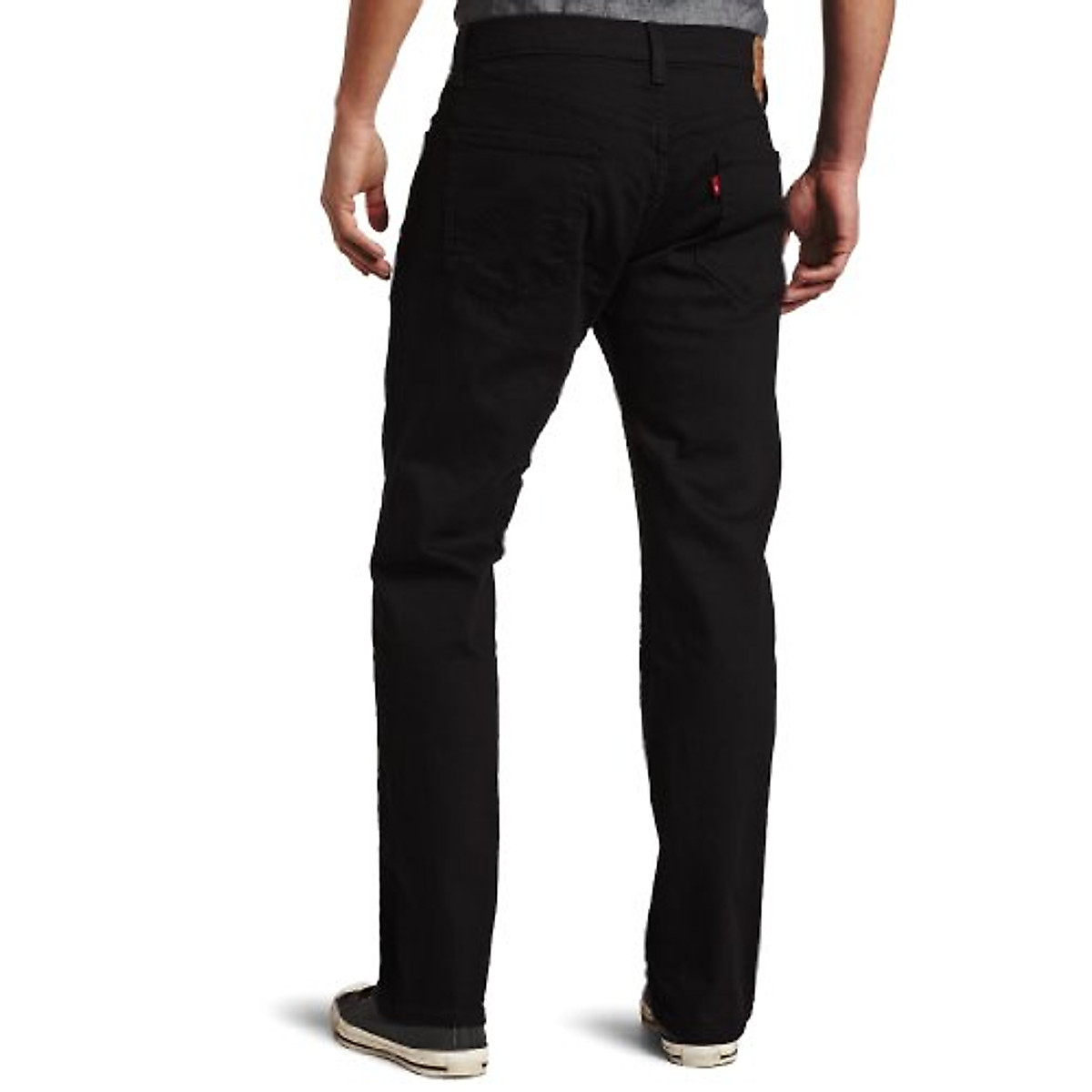 Levi's Men's 559 Relaxed Straight Fit Jean - 38W x 32L - Black - Stretch