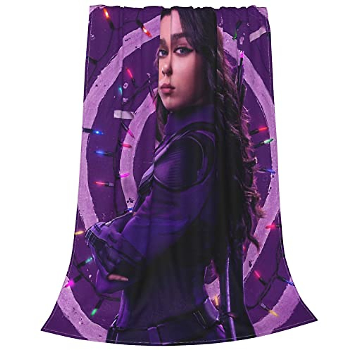 Hailee Steinfeld Flannel Fleece Blankets Ultra-Soft Warm Throw Blankets for Couch and Bed 60"X50"