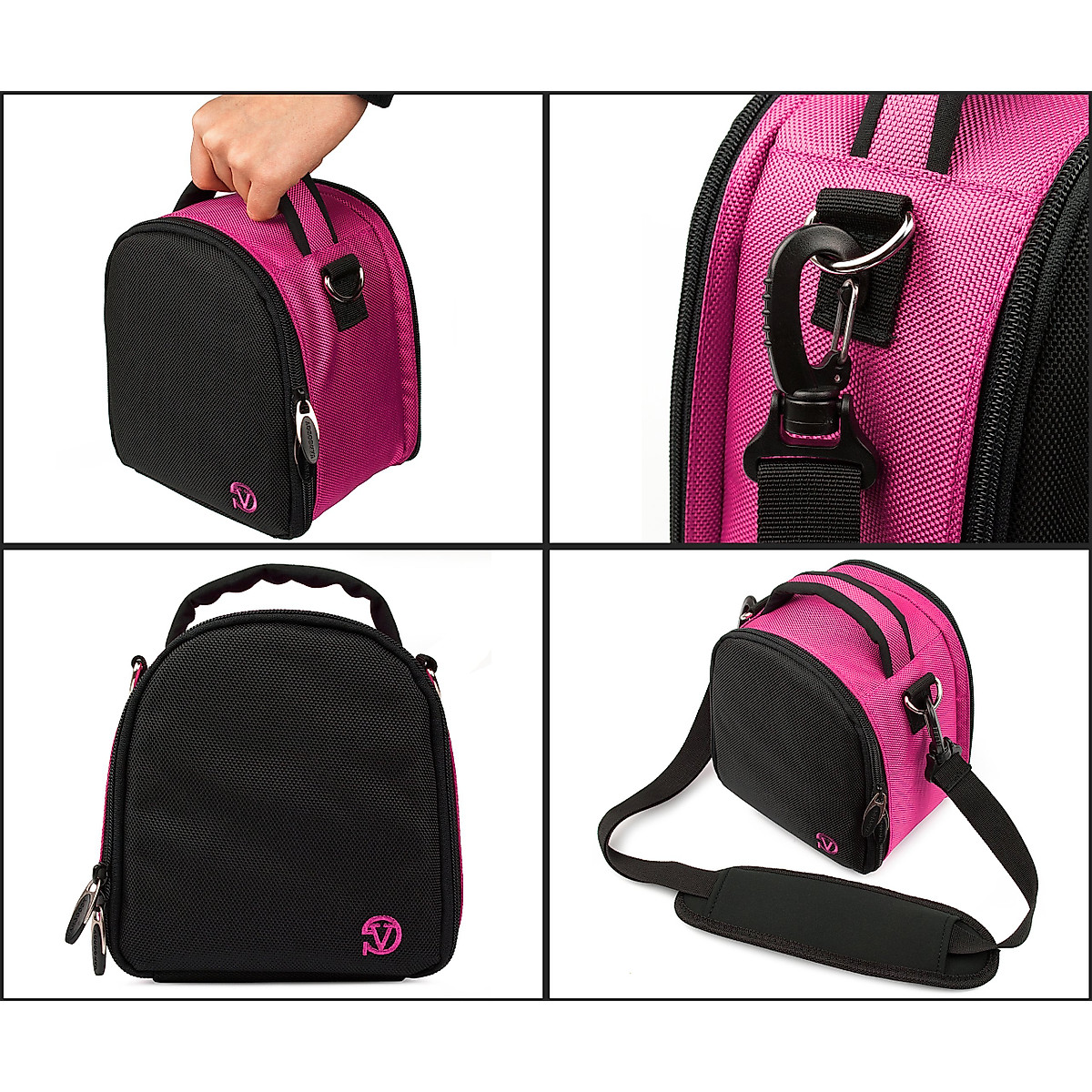 Laurel Travel Camera Bag Case For Canon EOS, 5Ds, 5Ds R, 7D Mark II, Mark 3 EF DSLR Camera