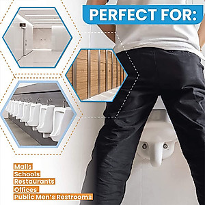 Tigerboss Urinal Screen Deodorizer (30 Pack) - Scent Lasts for Up to 30 Days – Anti-Splash &Ideal for Any Public Business Facilities Bathrooms Blue