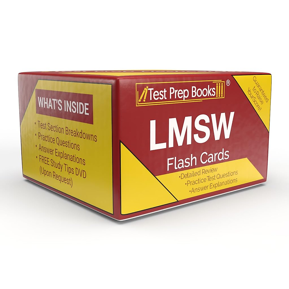 LMSW Exam Prep 2025-2026 Study Cards: ASWB Masters Social Work Review with Practice Test Questions [Full Color Cards]