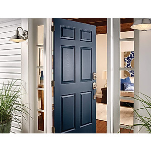 Schlage FE365CAM619GEO Schlage FE365-CAM-GEO Camelot Electronic Handleset with Georgian Knob