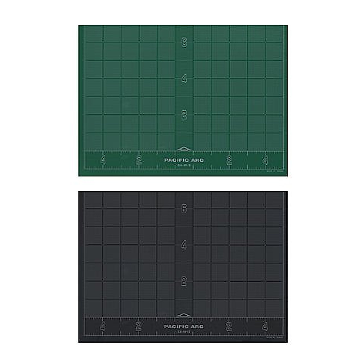 Pacific Arc Double Sided Self Healing Cutting Mat - Thick and Durable Vinyl Rotary Cutting Mat for Sewing - Perfect Fabric Cutting Mat & Scrapbook Paper Cutting Mat (18"x24")