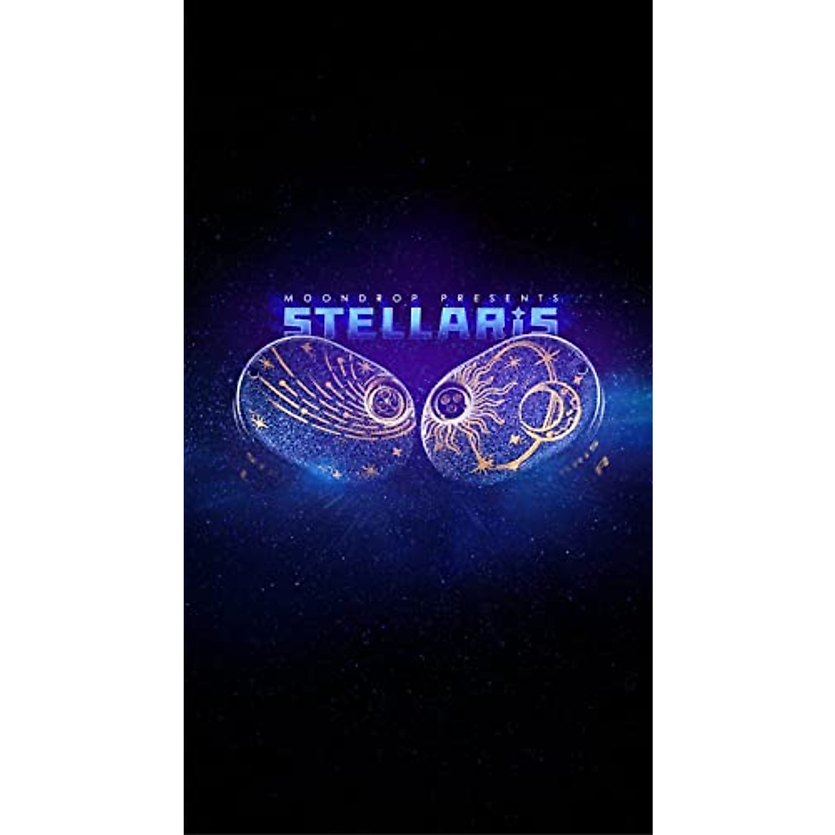 Moondrop STELLARIS Earphones High-Precision Miniature Grid Magnet Array 14.5mm Planar Driver Earphones with 0.78MM 2Pin Cable