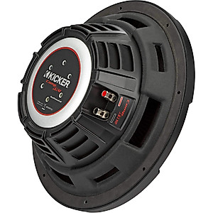 Kicker 12 Inch Comp RT Thin Woofer Includes Two 48CWRT122 2 Virtual 2 ohm Package