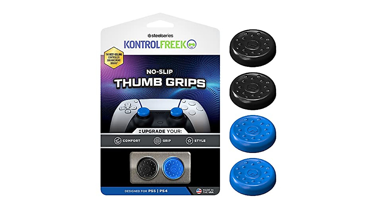 KontrolFreek No-Slip Thumb Grips for PS5 & PS4