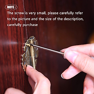 newlng 1200pcs Small Screws Phillips Flat Head Cross Self Tapping Tiny Screw Cabinet Electronic Accessories Screw Multifunctional DIY Micro Woodworking Mini Screw Set Gold