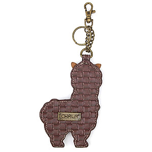 CHALA Farm Collection Women's Decorative Key Fob/Coin Purse Accessory (Llama)