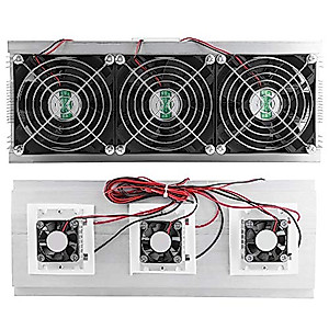 Thermoelectric Cooler, Thermoelectric Cooler, Asixx DIY Thermoelectric Peltier Refrigeration Semiconductor Cooler Air Cooling Device 20A 12V