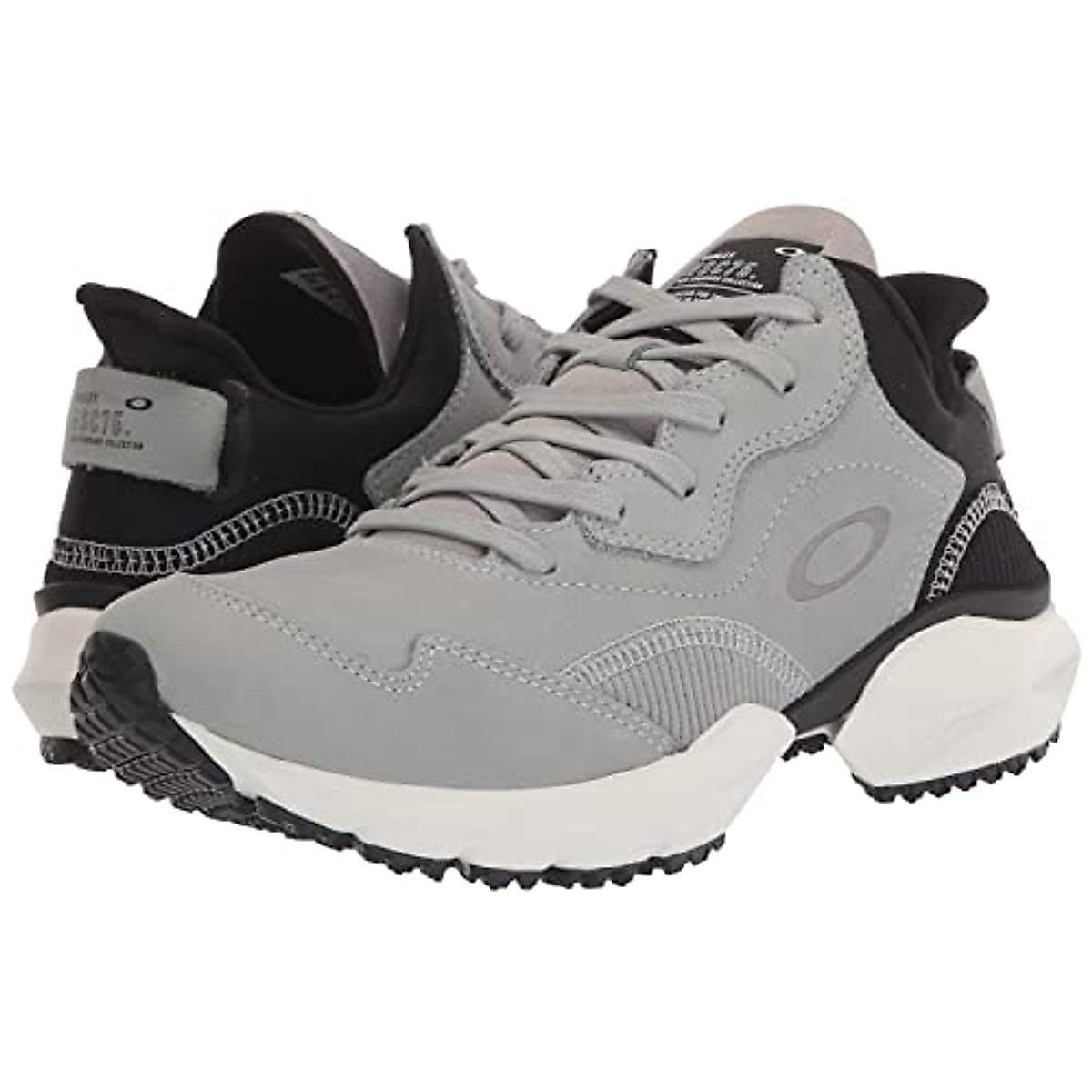 Oakley Men's Shock Pump Sneaker, Stone Gray, 9