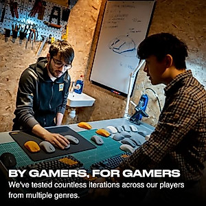 Fnatic Bolt Black Wireless Gaming Mouse - Pixart 3370 Sensor, 69g, WiFi & Bluetooth Battery Life 110-210h, USB-C Charging, Kailh GM 8.0 Switches, 4 Profiles & DPI Stages, Virgin PTFE Skates (Windows)