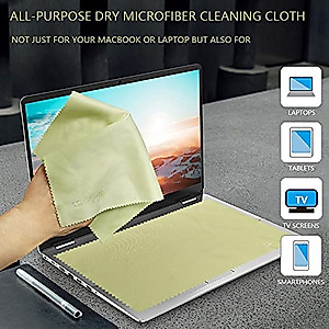 Bilymate Multi-Purpose Microfiber Eyeglass & Lens & Screen & Glass & Camera & Photo Cleaning Cloths and Laptop Screen Cleaning Wipe Cloth,no Fog Clean Cloth - 6Packs, Assorted Colors