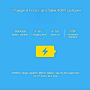 LKYBOA Fun Digital Toy Children's Camera -Kids Underwater Camera, Dual Super HD Waterproof Digtial Camera with 2.4inch IPS Screen 32G Memory (Color : Blue)