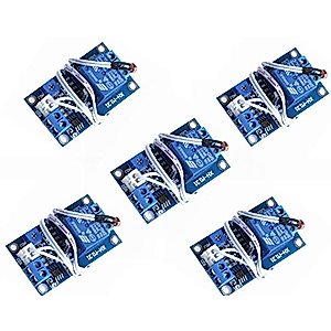 XH-M131 Photosensitive Resistor Module Brightness Automatic Control Module 5V 12V 24v Light Control Relay Light Switch CDS Control Module (5pcs - 5V)