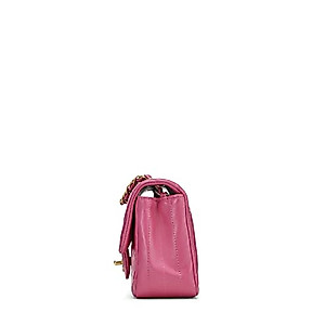 CHANEL, Pre-Loved Pink Chevron Lambskin Classic Flap Mini, Pink