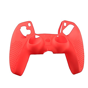 Paddsun PS5 Silicone Controller Grip Case Cover Skin Hand Grips for Play Station 5 Protector Anti-Slip Cover, Pack of 4